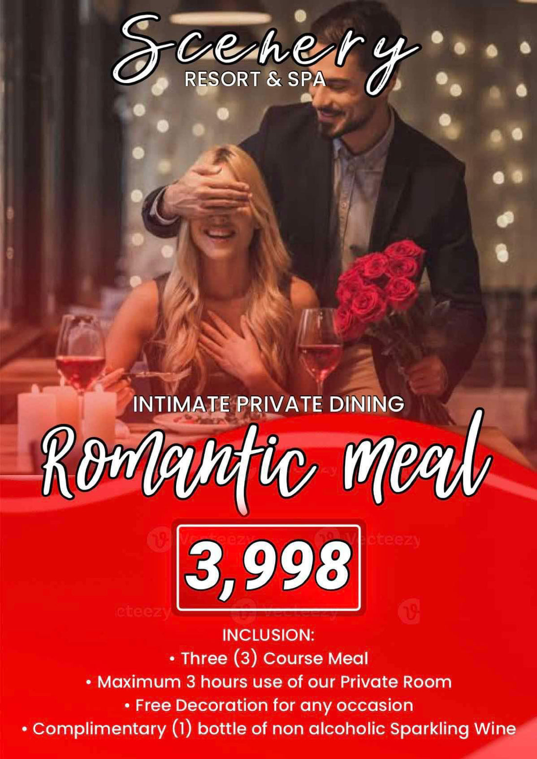 Intimate Private Dining – Scenery Spa